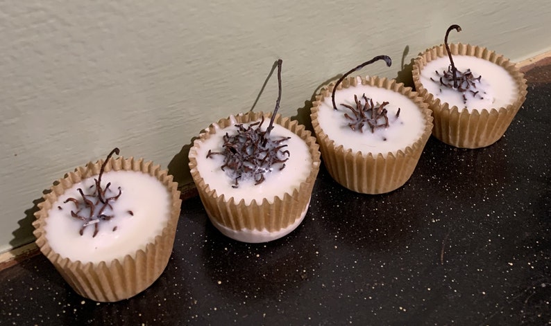 25 Sweet Gum Balls and 4 Sweet Gum Ball in Soy Wax Mini Cupcakes. for ...