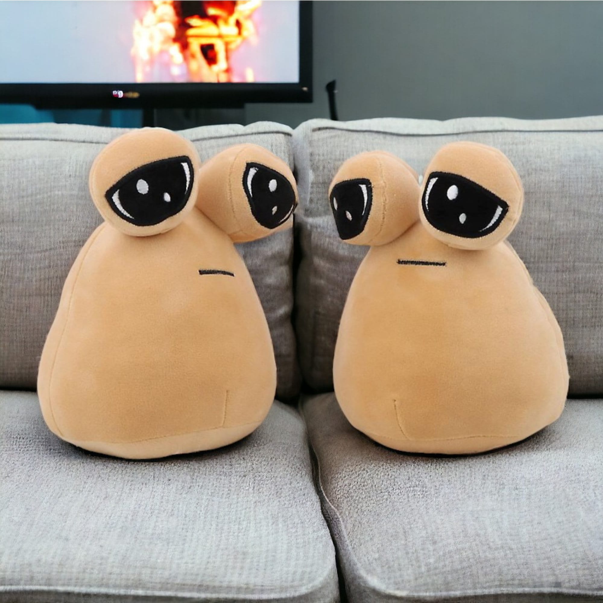 Pou-pou Plush Pou Pillow Pou Doll Pou Cushion Pou Tiktok - Etsy