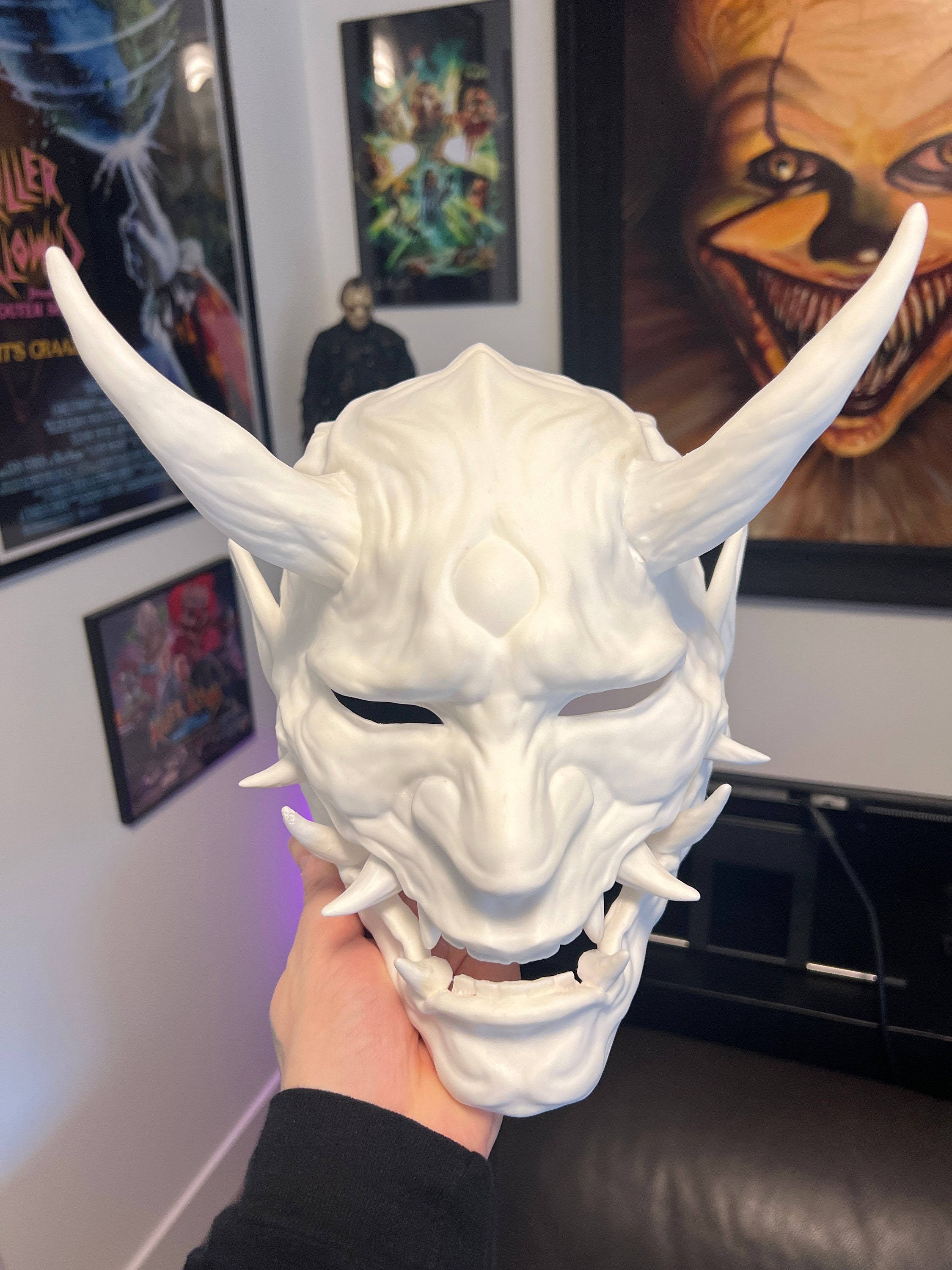 Hannya Mask Oni - Etsy