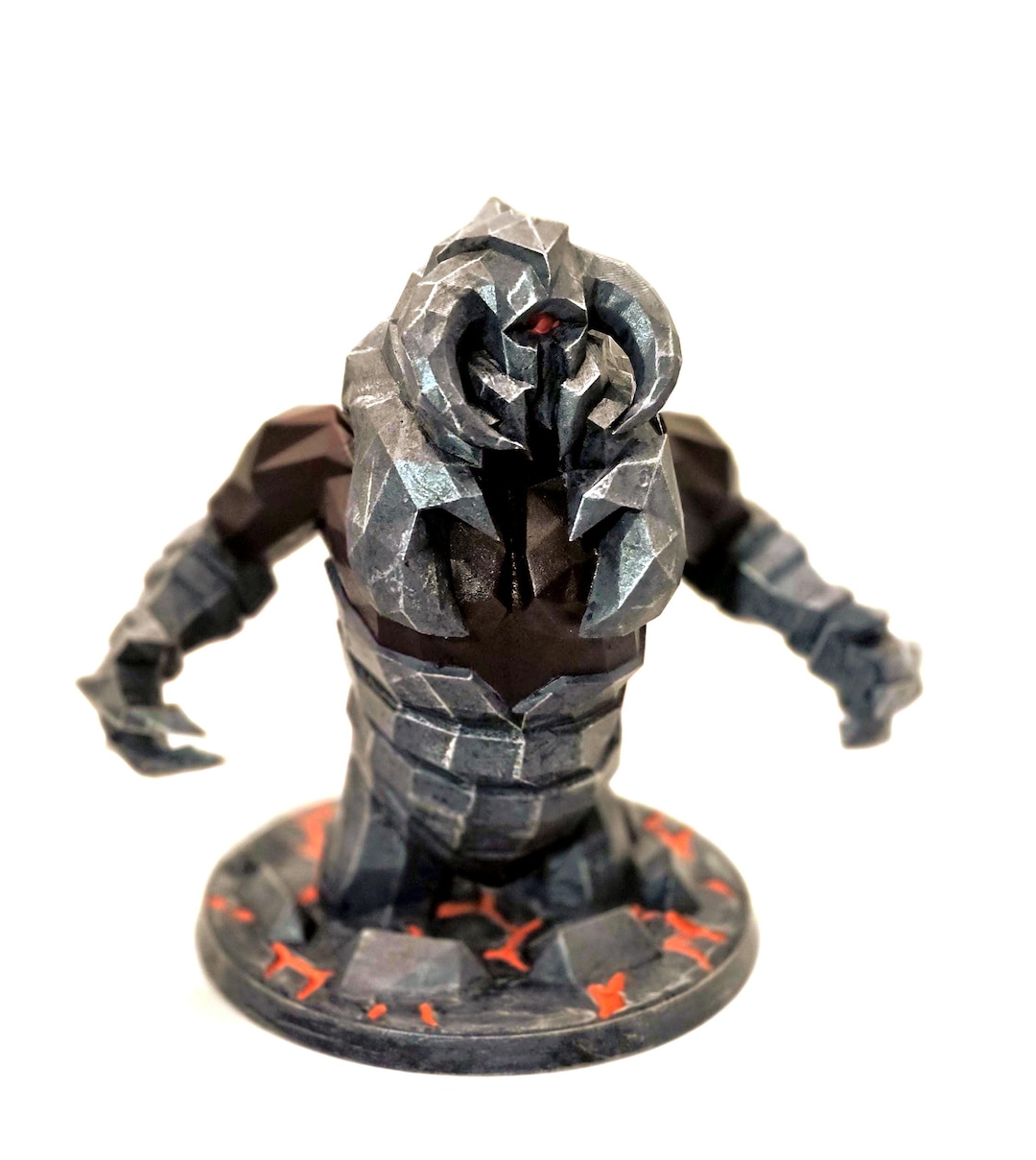 Tzkal-zuk From Old School Runescape, Zuk OSRS Figurine, Inferno Boss ...
