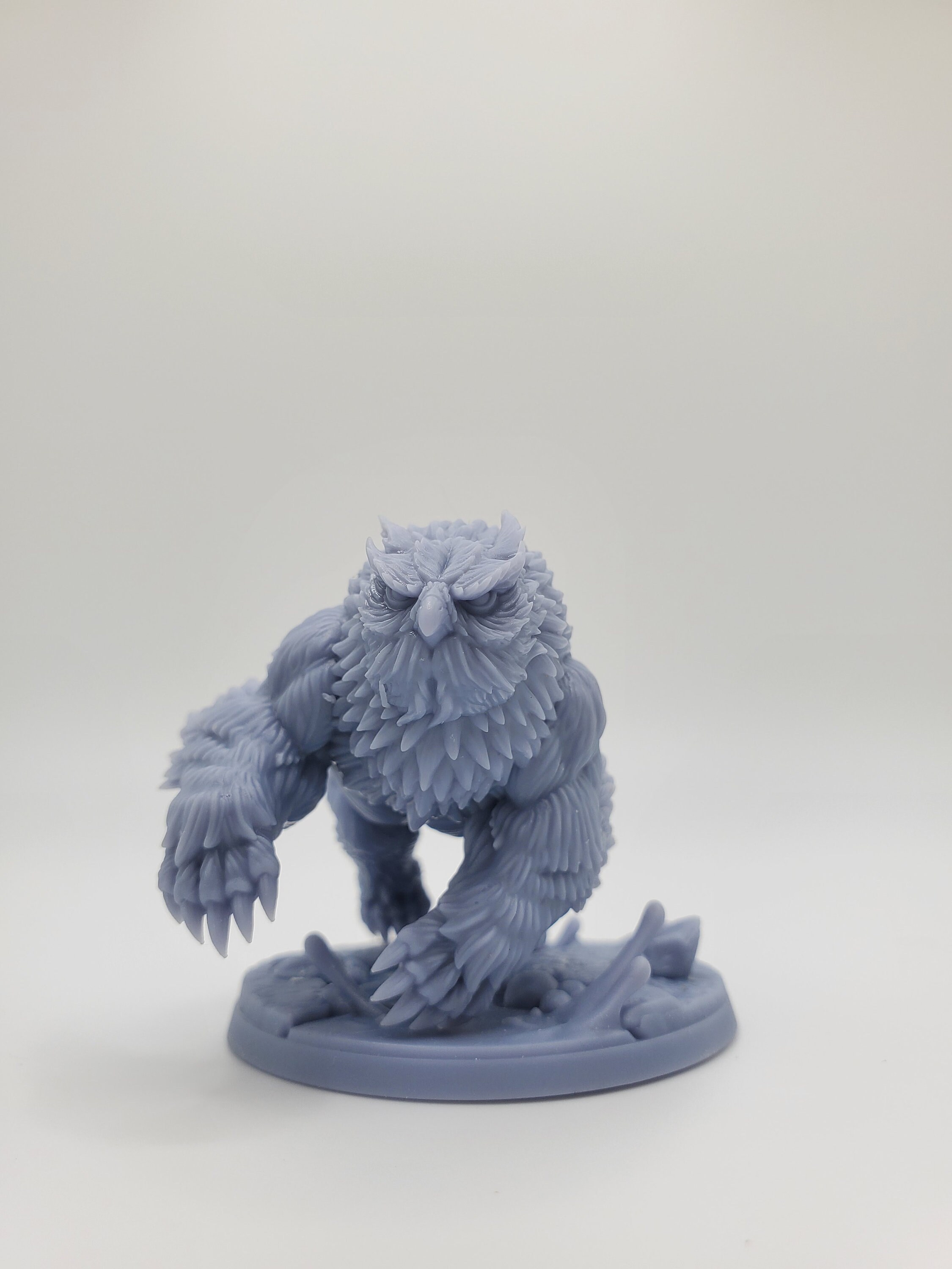 Owlbear Mini, Horned Owlbear Miniature, Pack of Owlbears Minis, Dnd ...