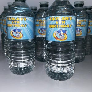 Sonic Water Labels - Etsy