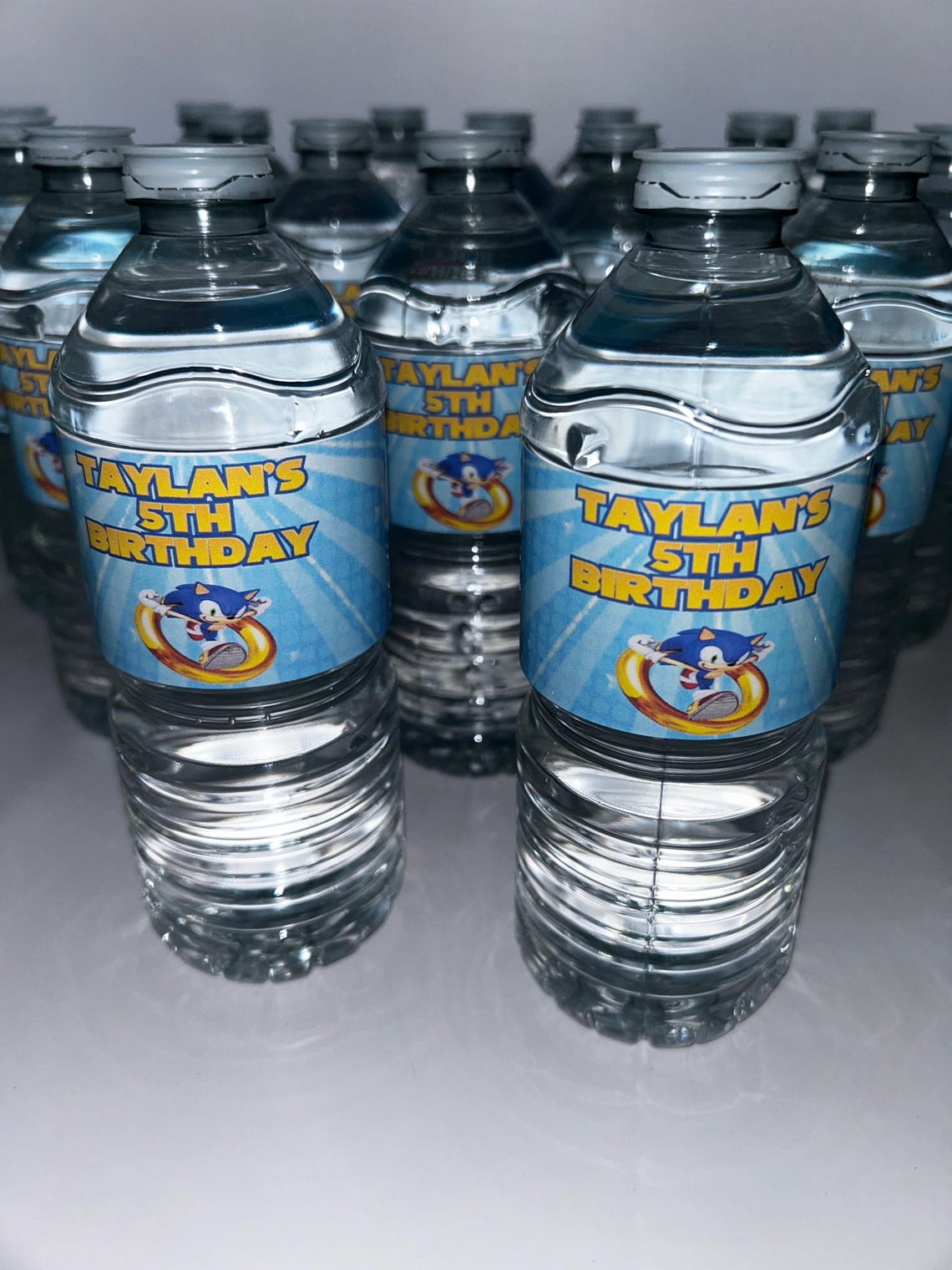 Sonic Water Labels - Etsy