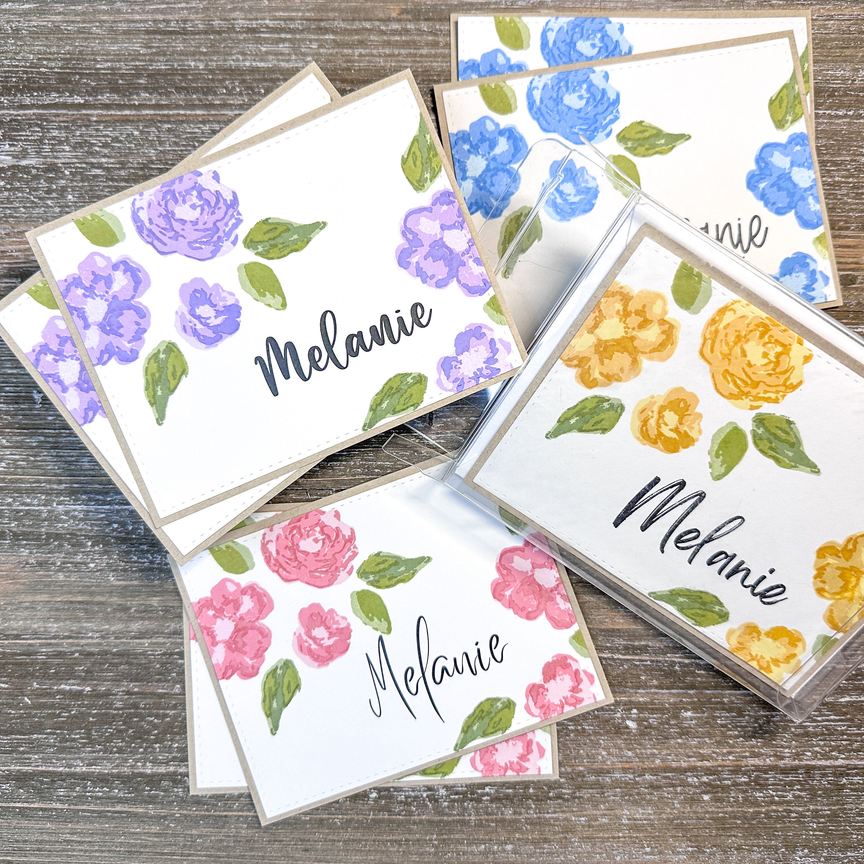 Custom Note Card Box Set - Etsy
