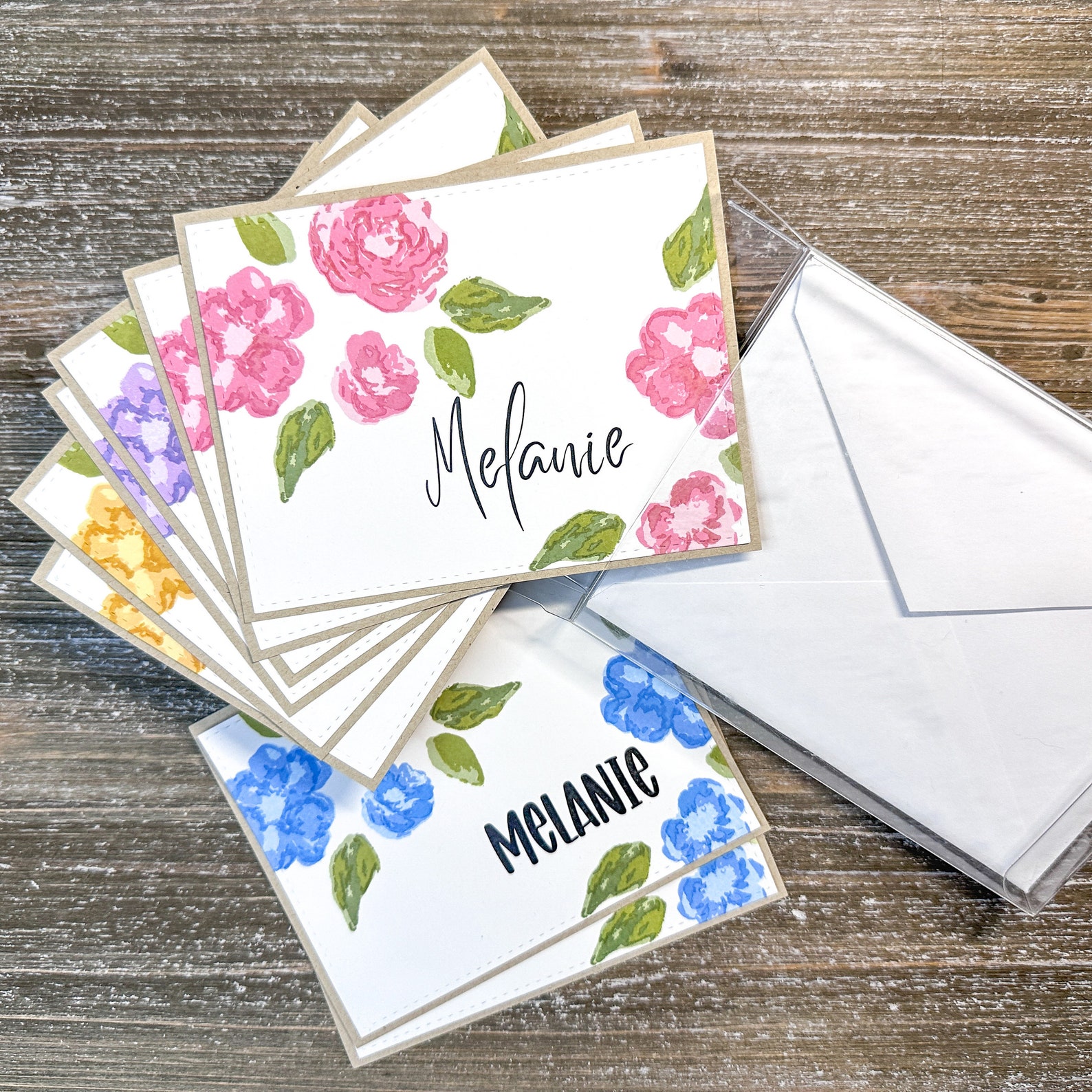 Custom Note Card Box Set - Etsy