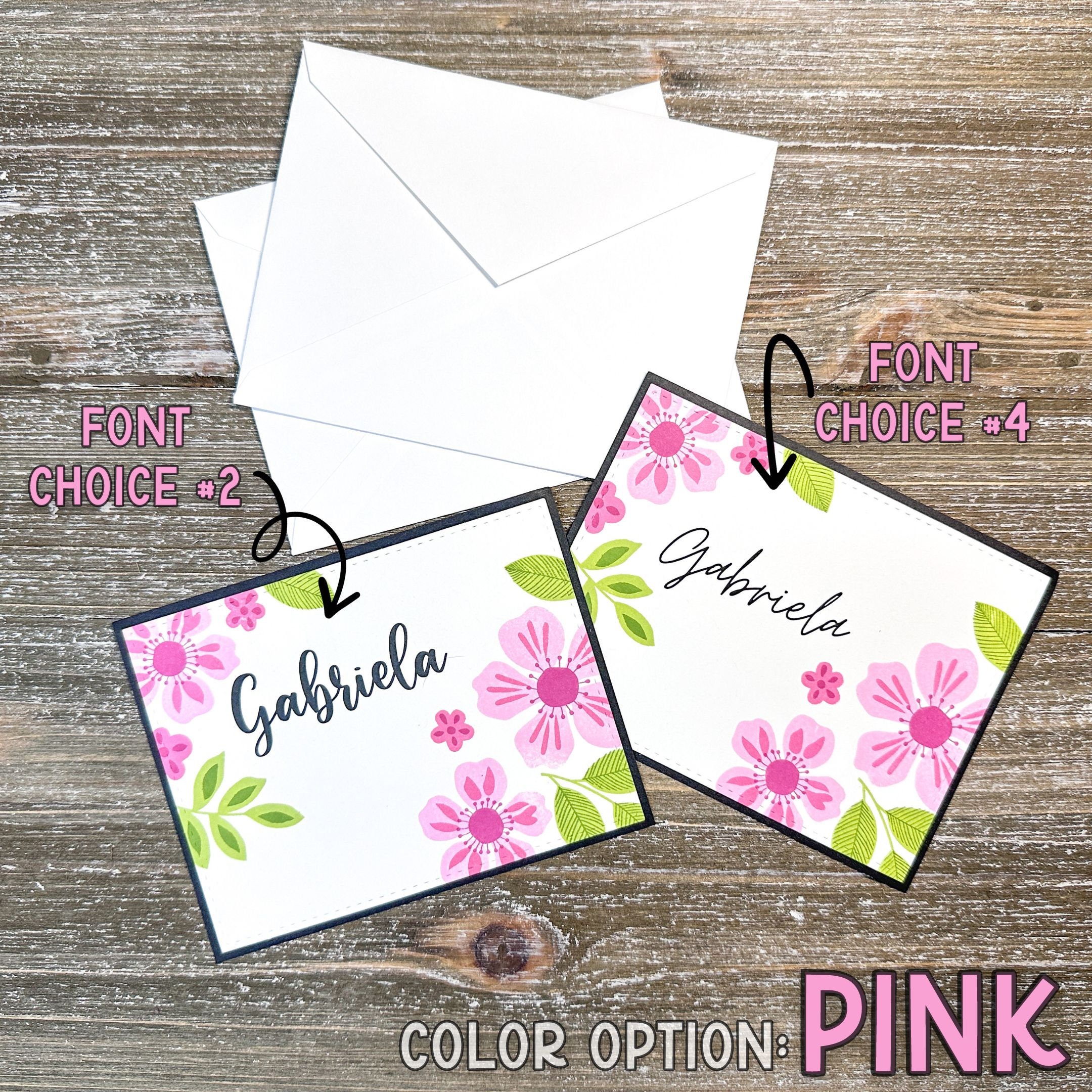 Custom Note Card Box Set - Etsy