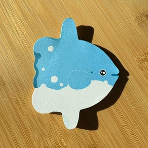 Handmade Silly Sunfish Memo Pad - Etsy