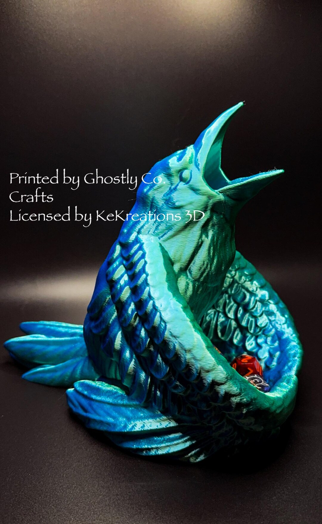 Raven Dice Tower - Etsy