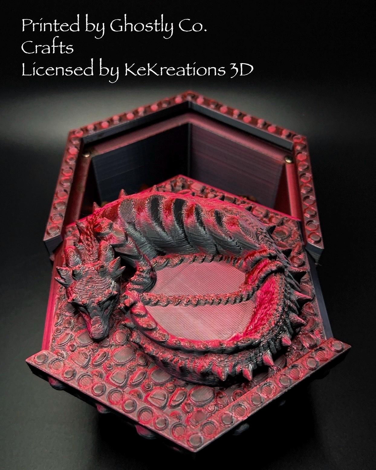 Sleeping Dragon Storage Box - Etsy