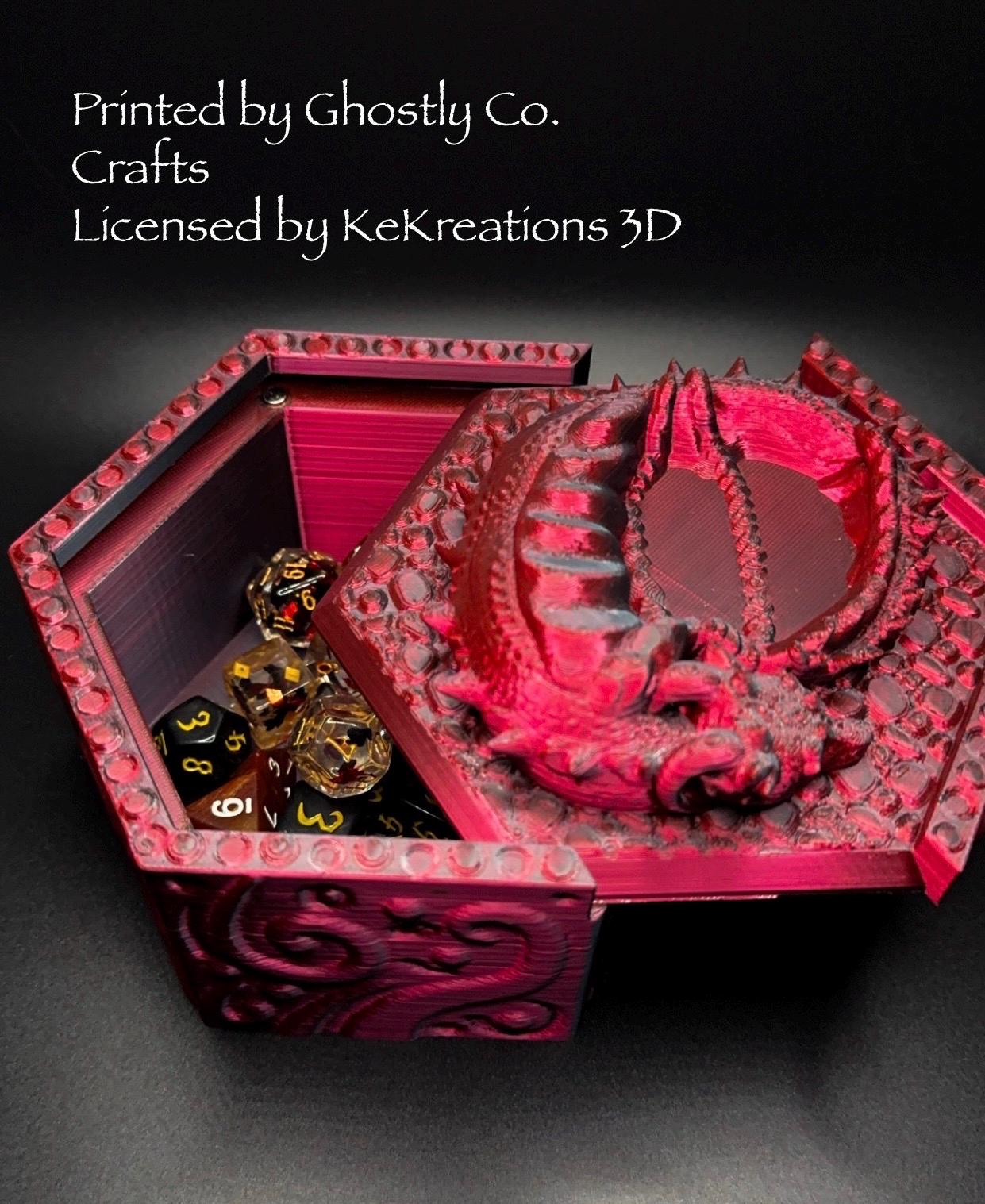 Sleeping Dragon Storage Box - Etsy