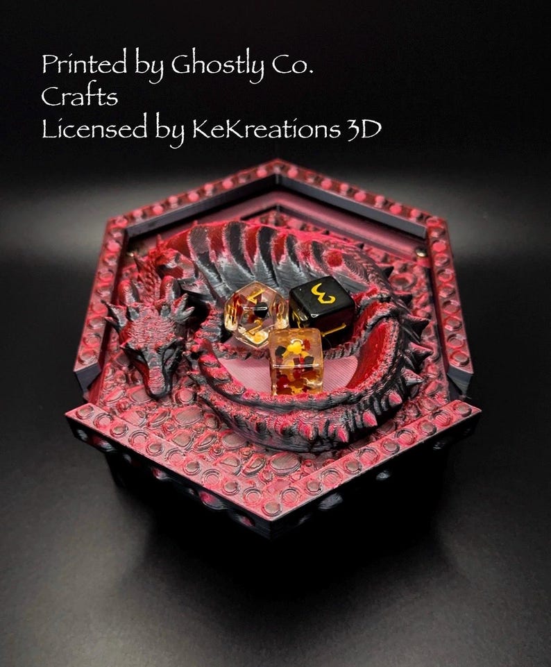 Sleeping Dragon Storage Box - Etsy