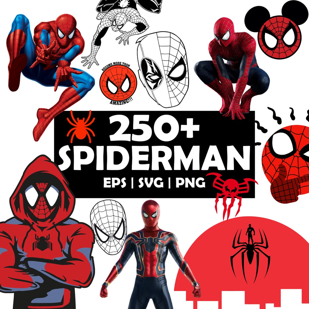 Spiderman SVG PNG Spiderman Png Files Spider Man Svg Bundle Spidey Svg ...