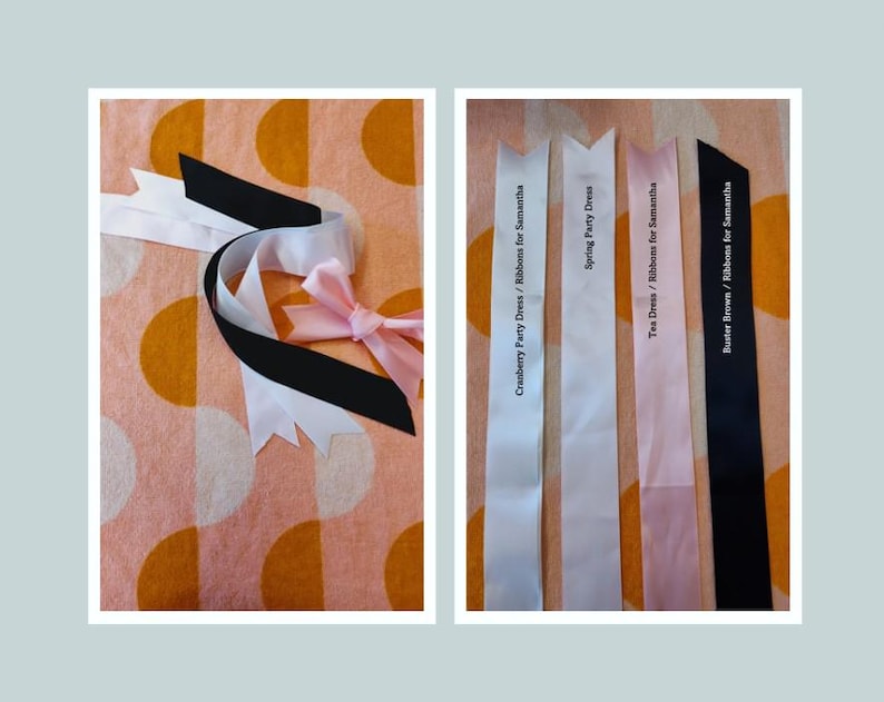 REPLICA Historical Ribbons for 18-inch Dolls (characters 1854- 1944) - Etsy