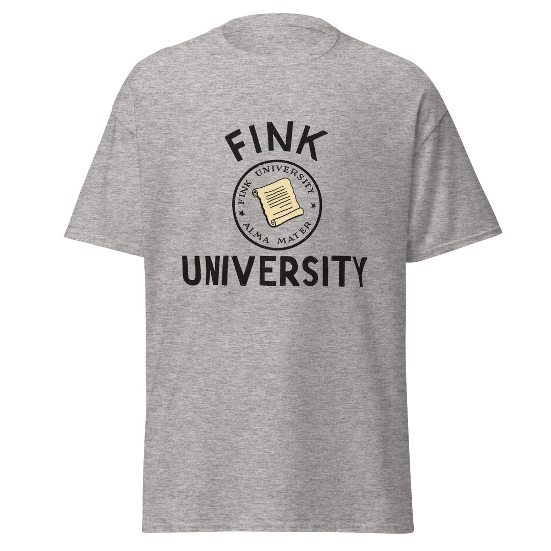 Fink University Retro 1960s T-shirt - Etsy