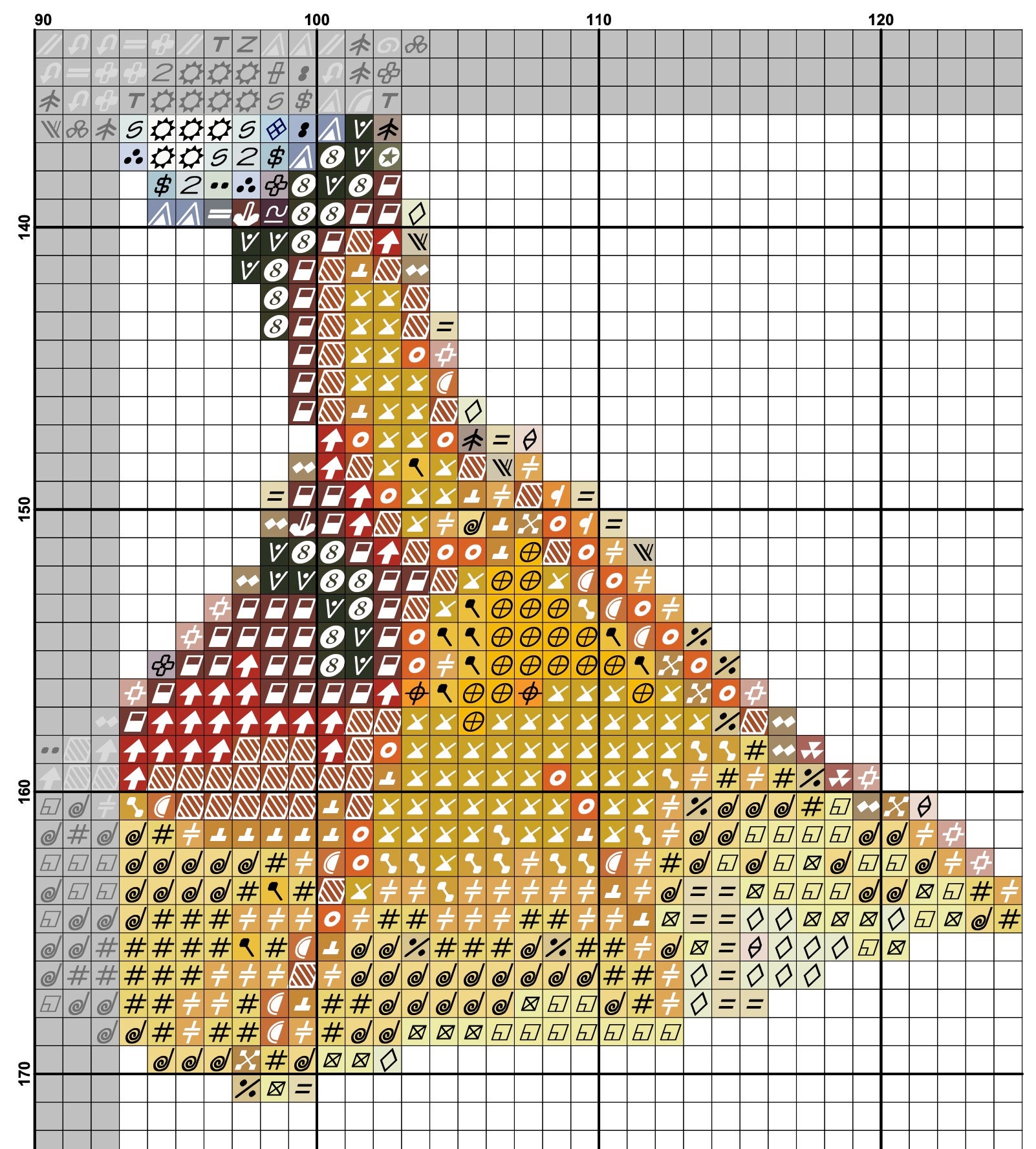 Portrait of a Scrooge Mcduck, Cross Stitch Scrooge Mcduck, Cartoon ...