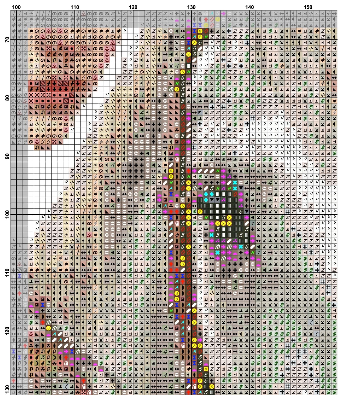 Cross Stitch Saga Digital Pattern, PDF, XSD. - Etsy