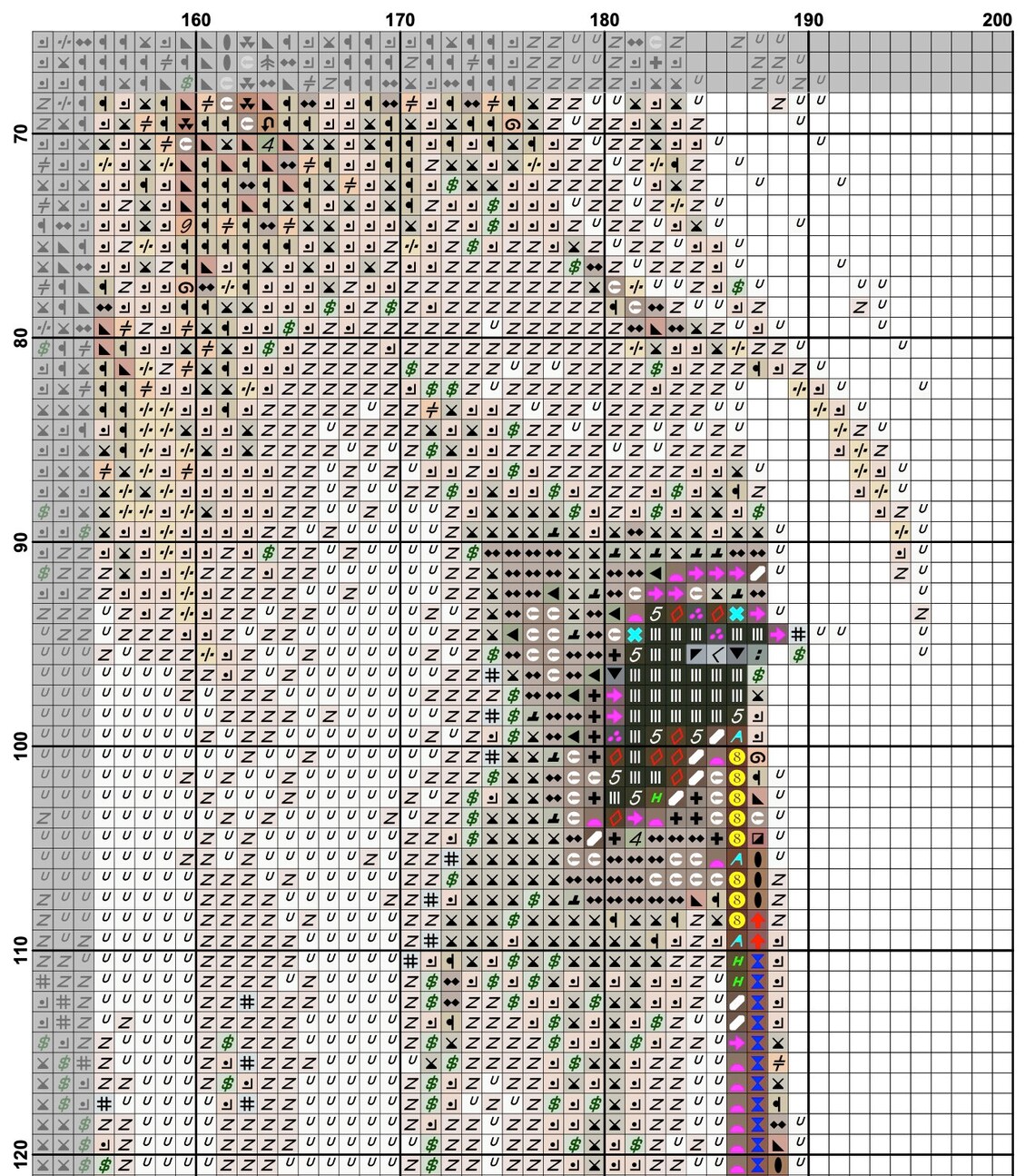 Cross Stitch Saga Digital Pattern, PDF, XSD. - Etsy