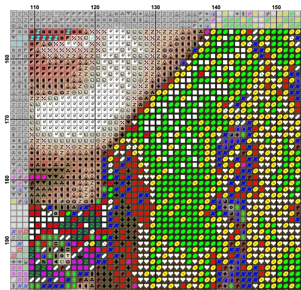 Cross Stitch Saga Digital Pattern, PDF, XSD. - Etsy