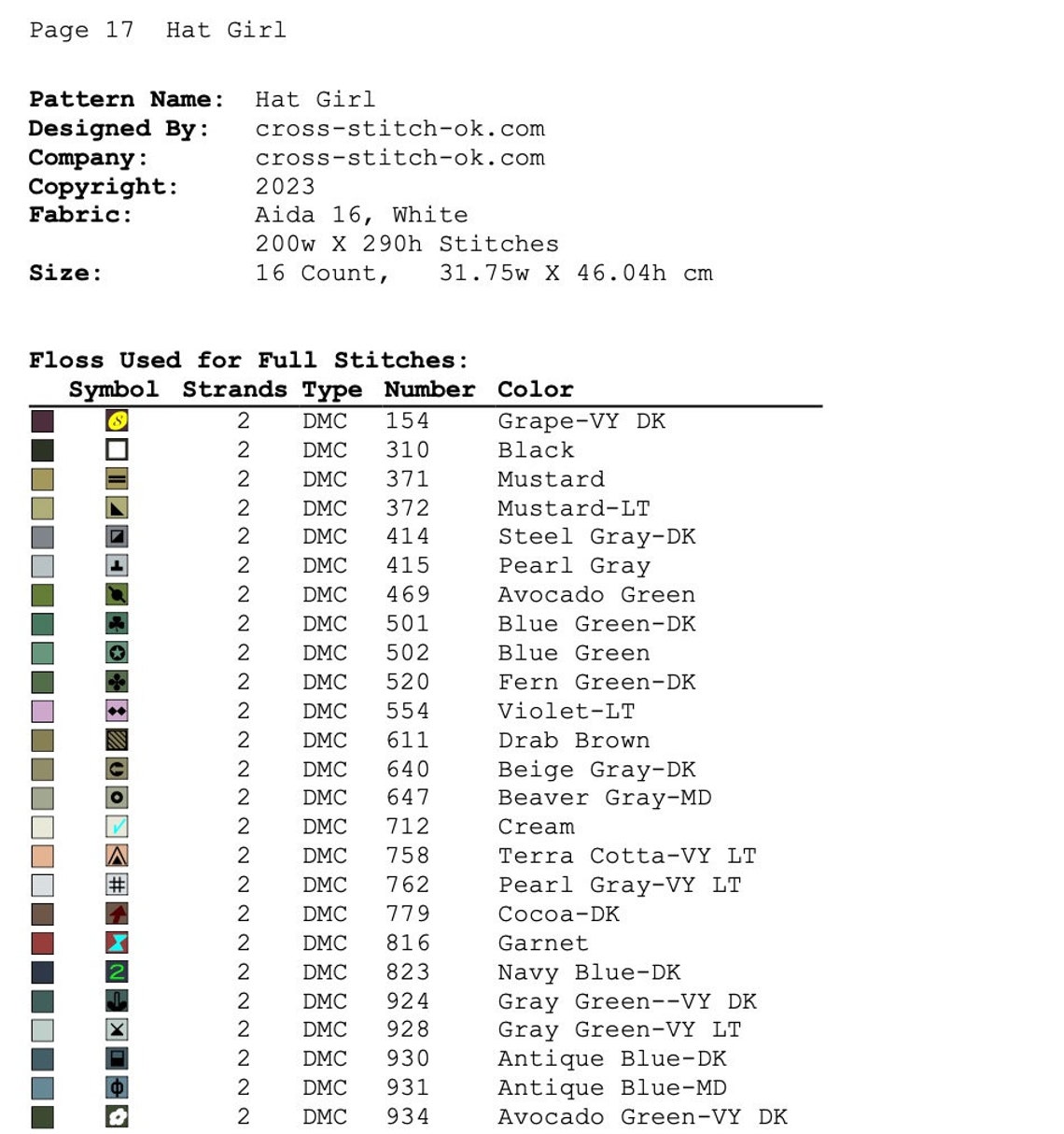 Cross Stitch Saga Digital Pattern, PDF, XSD. - Etsy UK