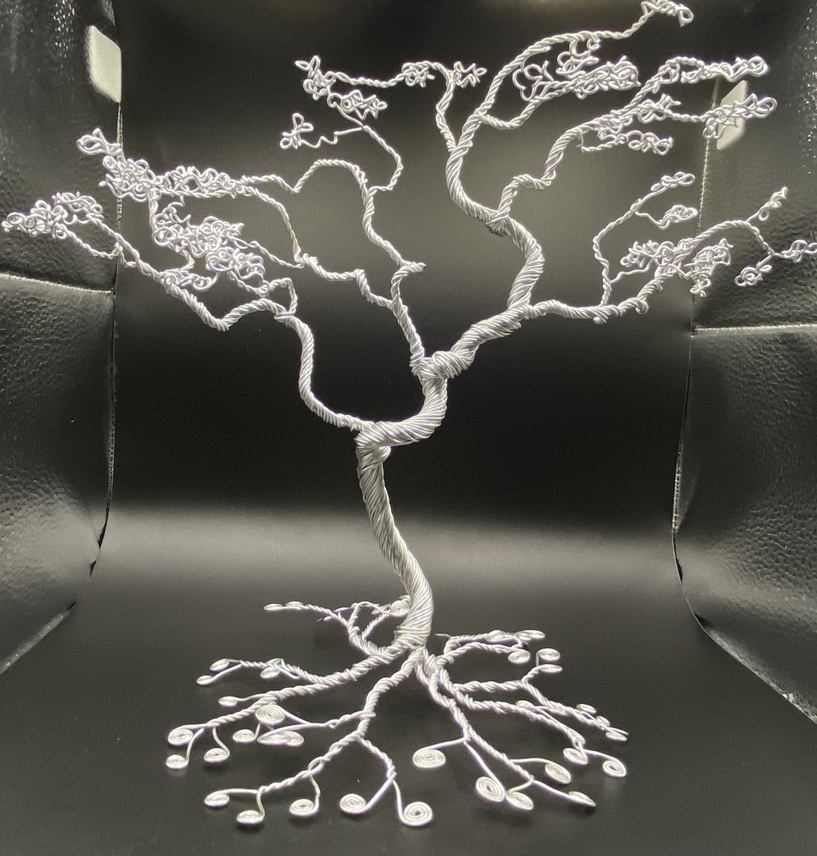 Twilight Tree: Handcrafted Wire Sculpture A Unique Gift for Home Décor ...