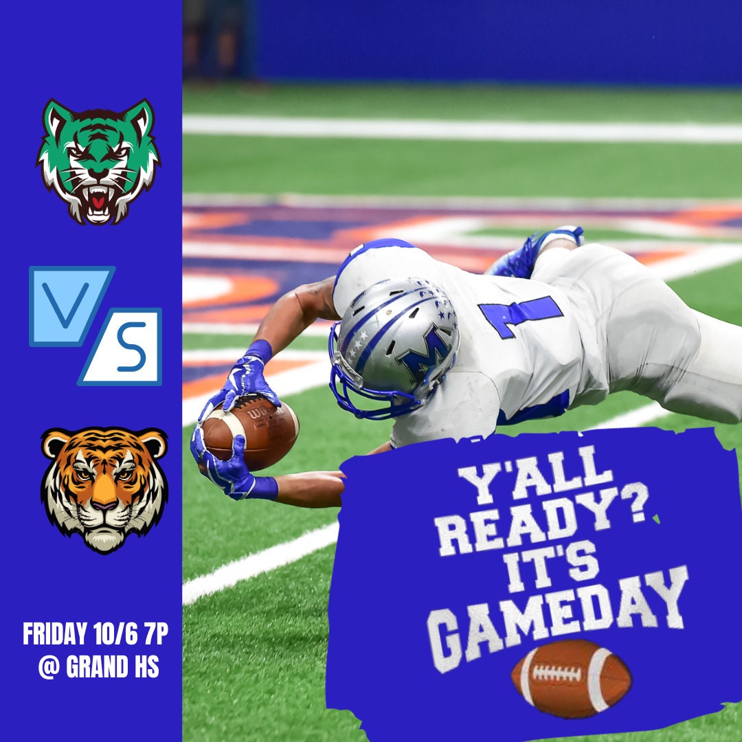 Sports Game Day Template - Etsy