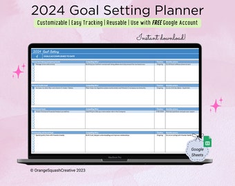 2024 Goal Setting, 2024 Planner - Etsy