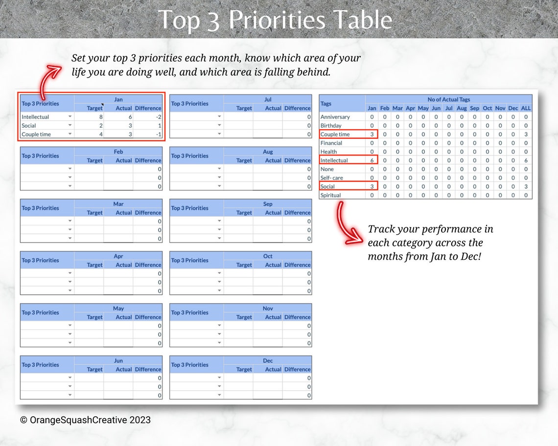 Editable Monthly Planner 2024 Calendar Google Sheets Calendar Digital ...