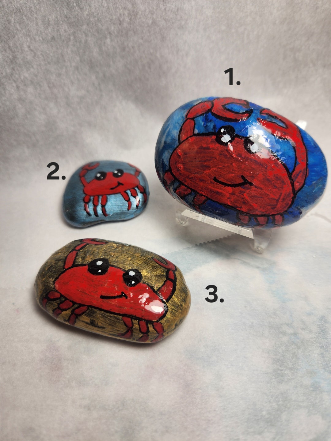Painted Rocks Crab - Etsy