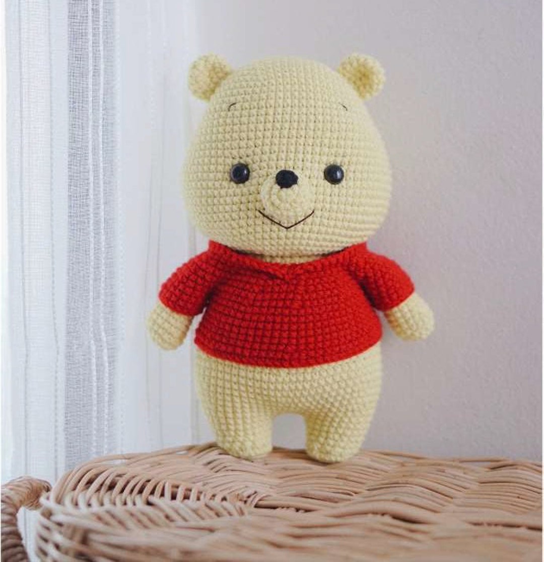 Winnie Pooh Crochet Pattern - Etsy