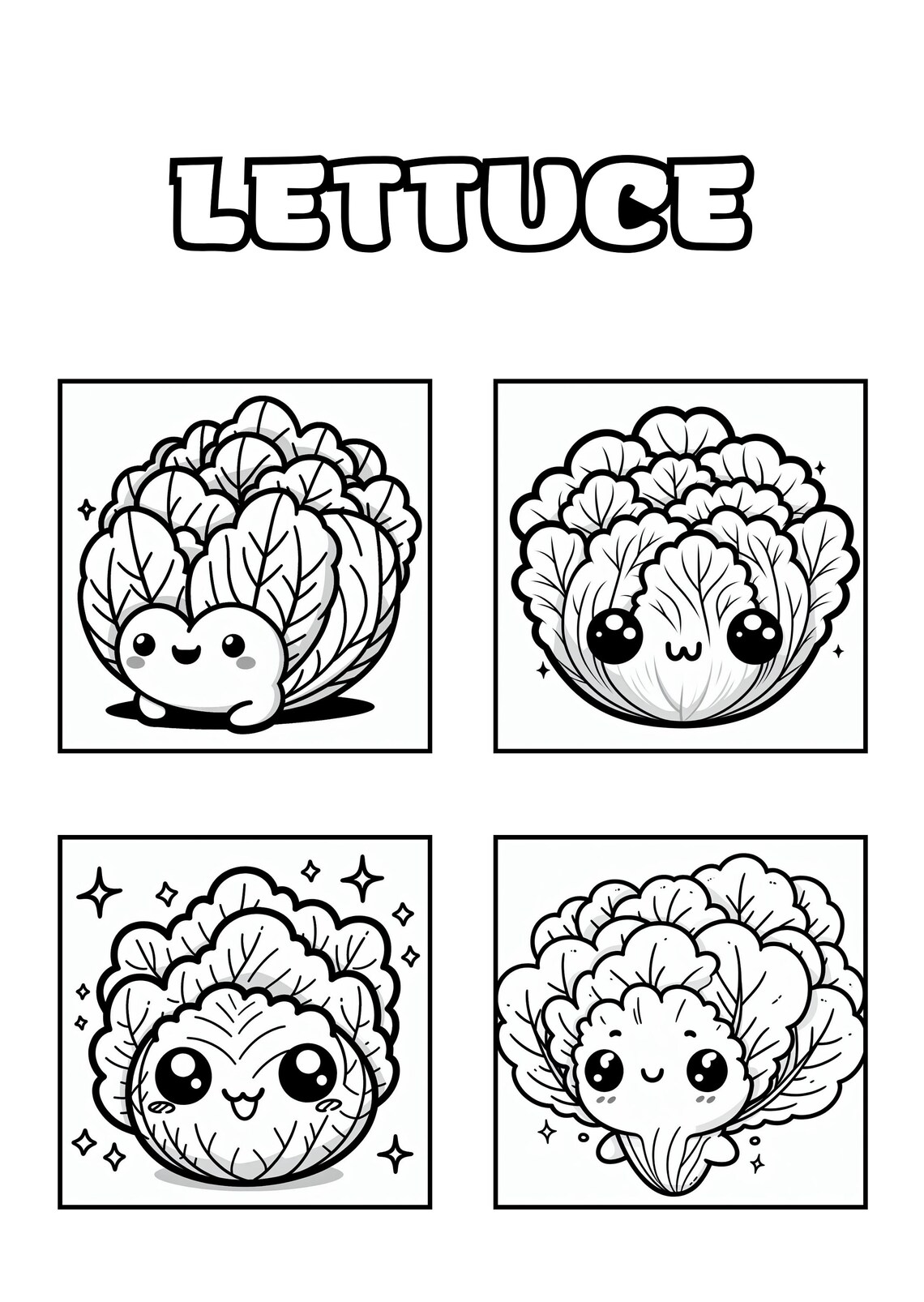 Fruit Coloring Pages, Fruit Coloring Book for Kids, Cute Fruits, Great ...
