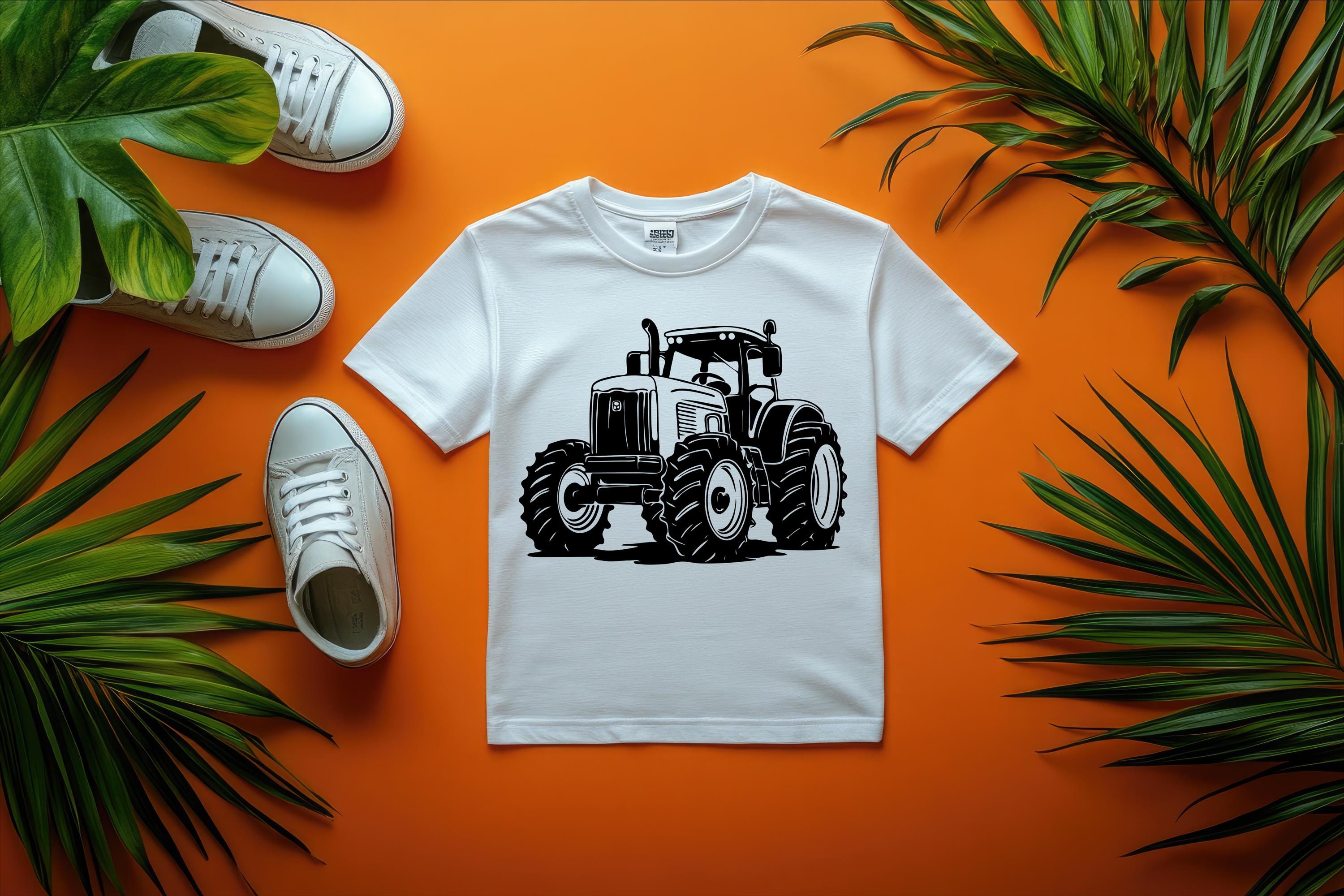 Cool Farm Tractor Svg, Tractor Svg, Farm Svg - Instant Download-digtal ...