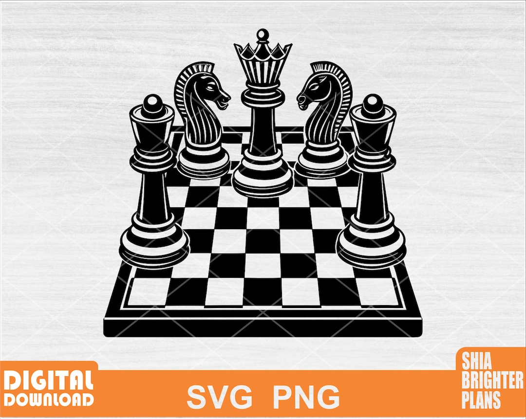 Chess Board Svg, Chess Svg, Sports Svg Instant Download-digtal Files ...