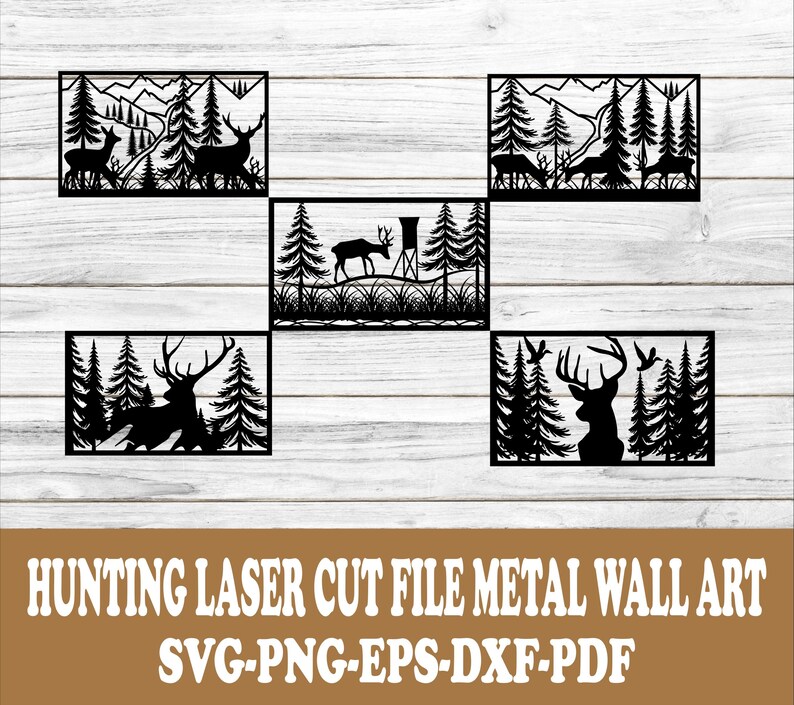 Custom Deer Metal Sign, Laser Cut Hunting Plaque, Outdoor Enthusiast ...
