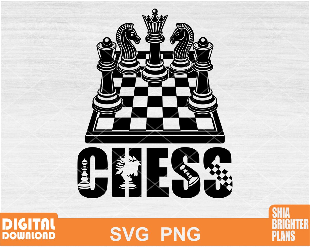 Cool Chess Board Svg, Chess Svg, Sports Svg Instant Download-digtal ...