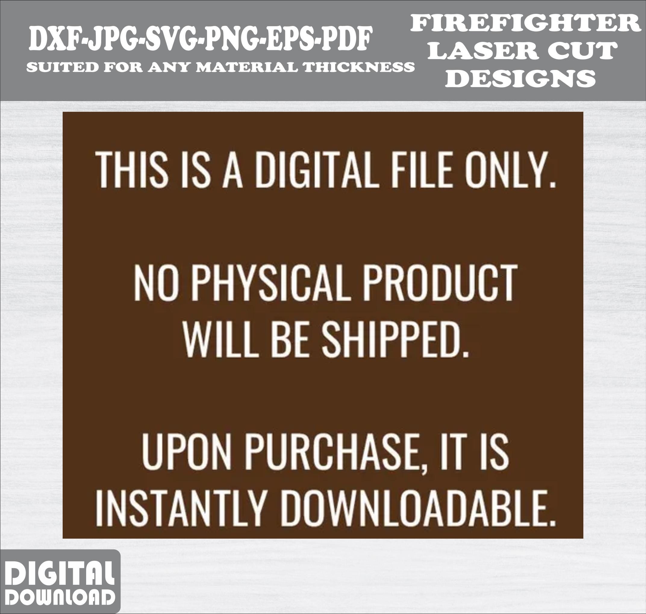 Firefighter Signs Bundle, Custom Name Sign Laser Cut, Fire Fighter ...