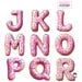 Doughnut Alphabet Watercolor Clipart – 38 PNG Sweet Pink Frosted ...