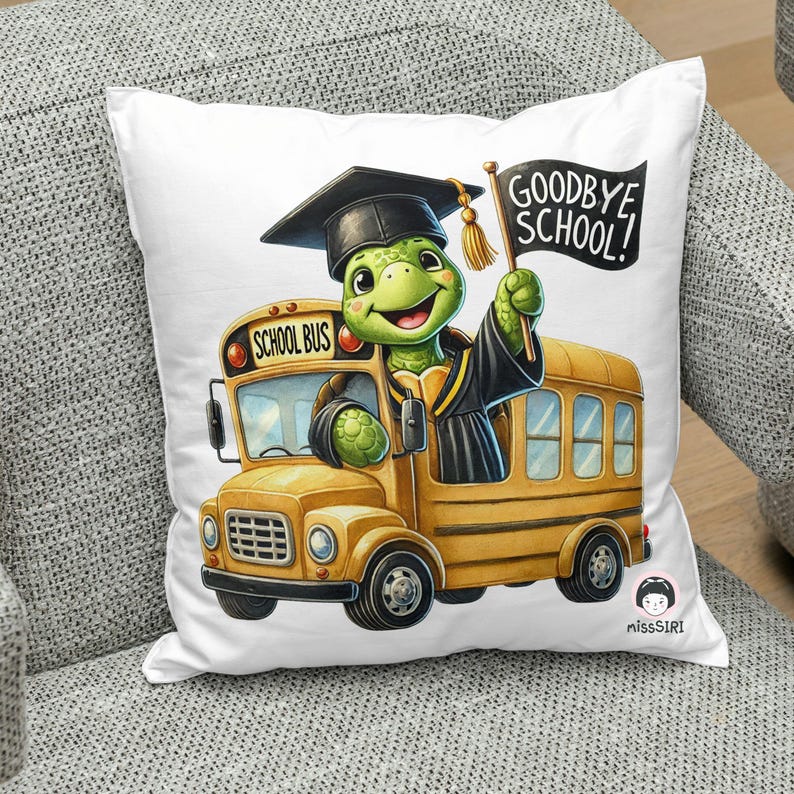 Graduation Turtle Clipart Bundle | 20 Watercolor Pngs With Caps ...