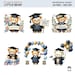 Little Bear Graduation Clipart Set | 34 Watercolor Pngs of Cute Bears ...
