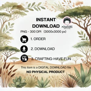 Safari Adventure Clipart Set | 36 Watercolor Pngs of Kids in Explorer ...