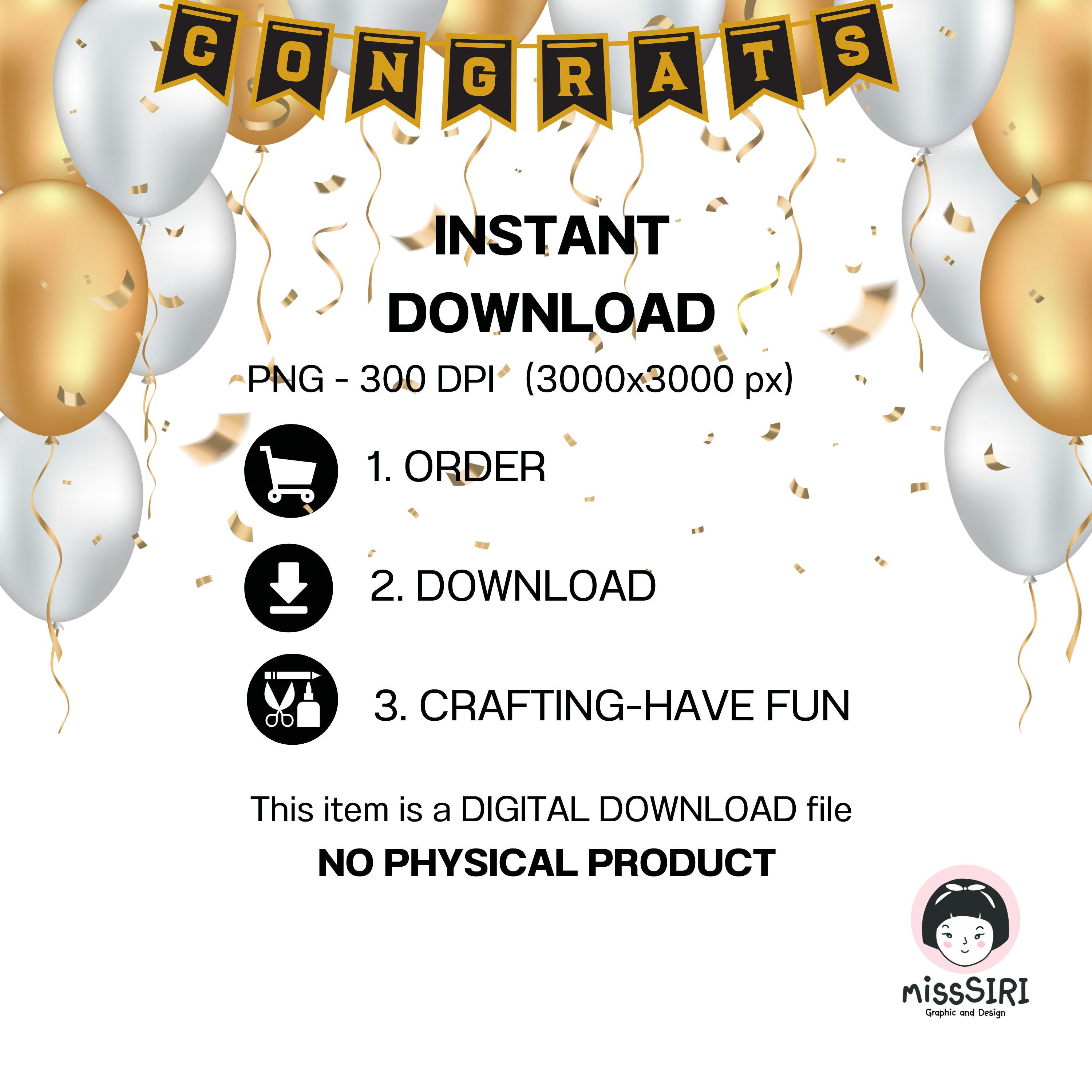 Graduation Day Clipart Bundle | 26 Watercolor Pngs of Cute Students ...