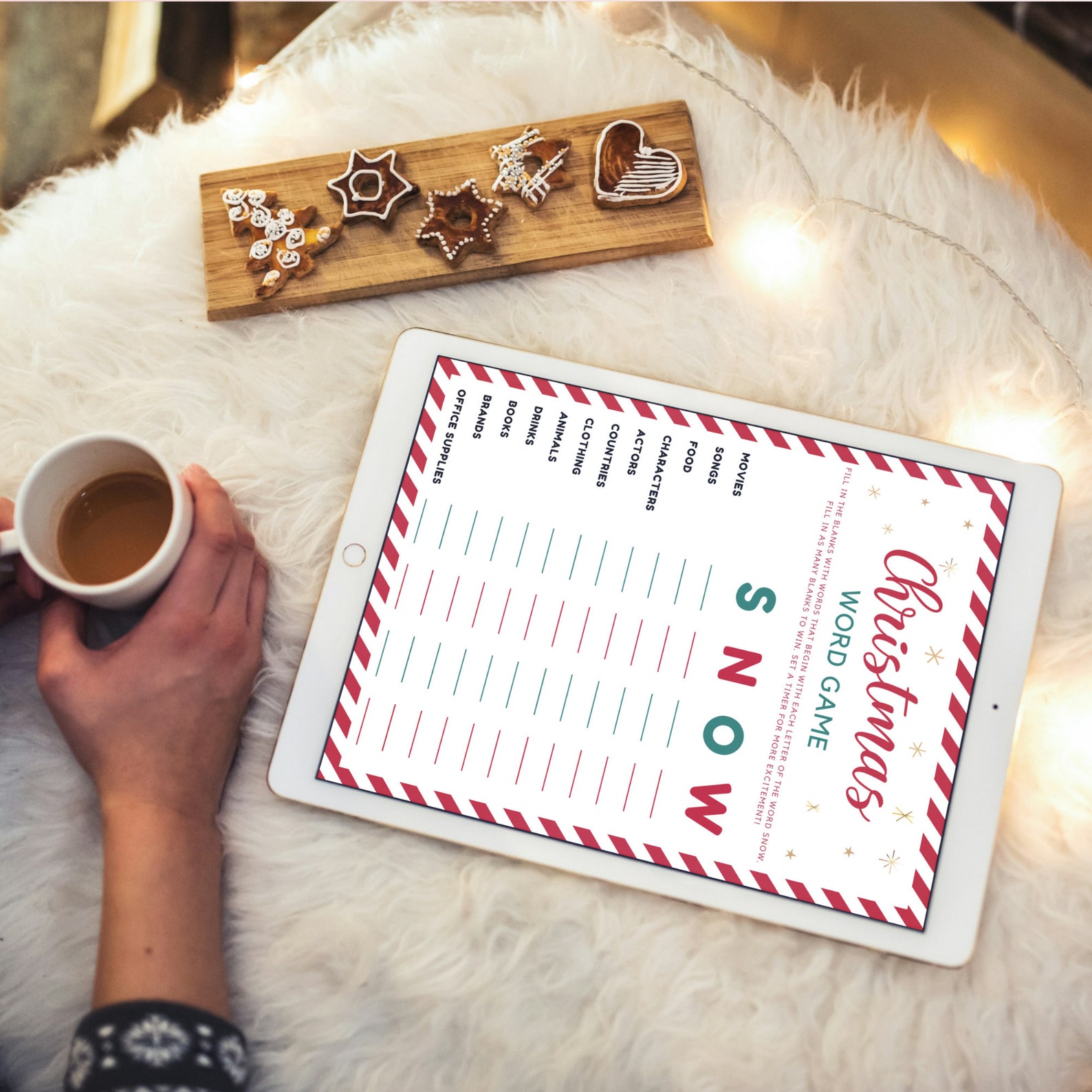 Christmas Party Games Printable Bundle - Digital Download for Holiday ...