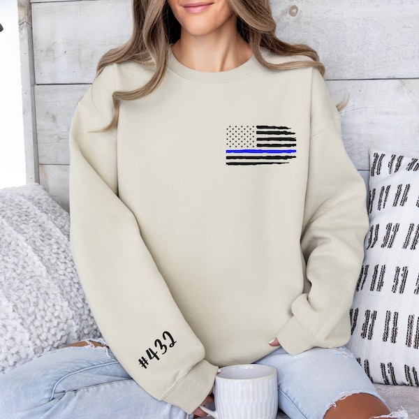 Police Sweater - Etsy
