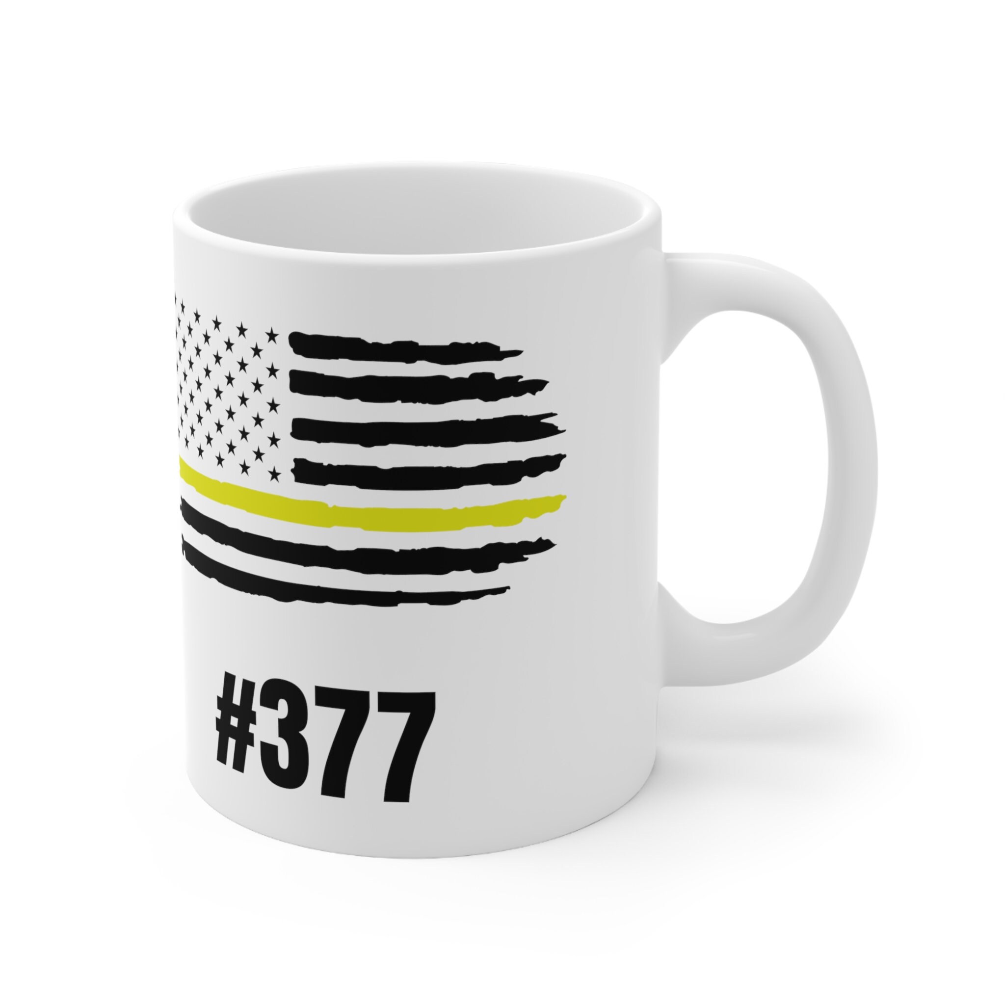 Personalized Dispatcher Name / Badge Number Ceramic Mug 11oz, Custom ...