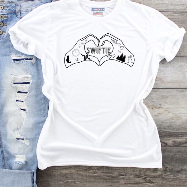 Taylor Swiftie Heart Hands Svg - Etsy