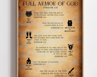 Armor of God - Etsy