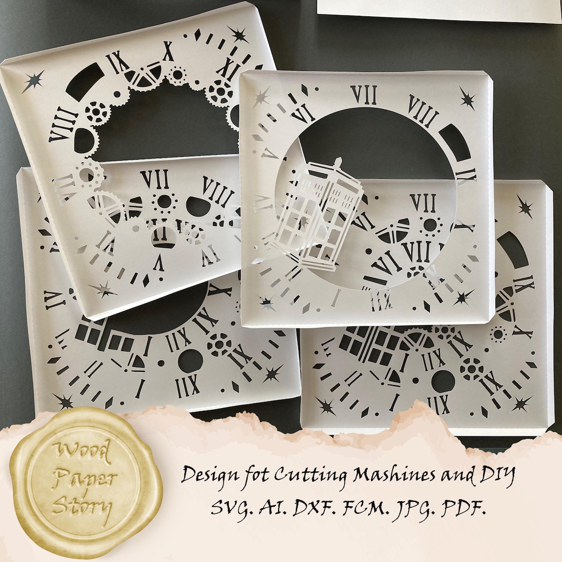 Doctor Who Lightbox SVG, Police Box Shadowbox Svg, Temporary Funnel and ...