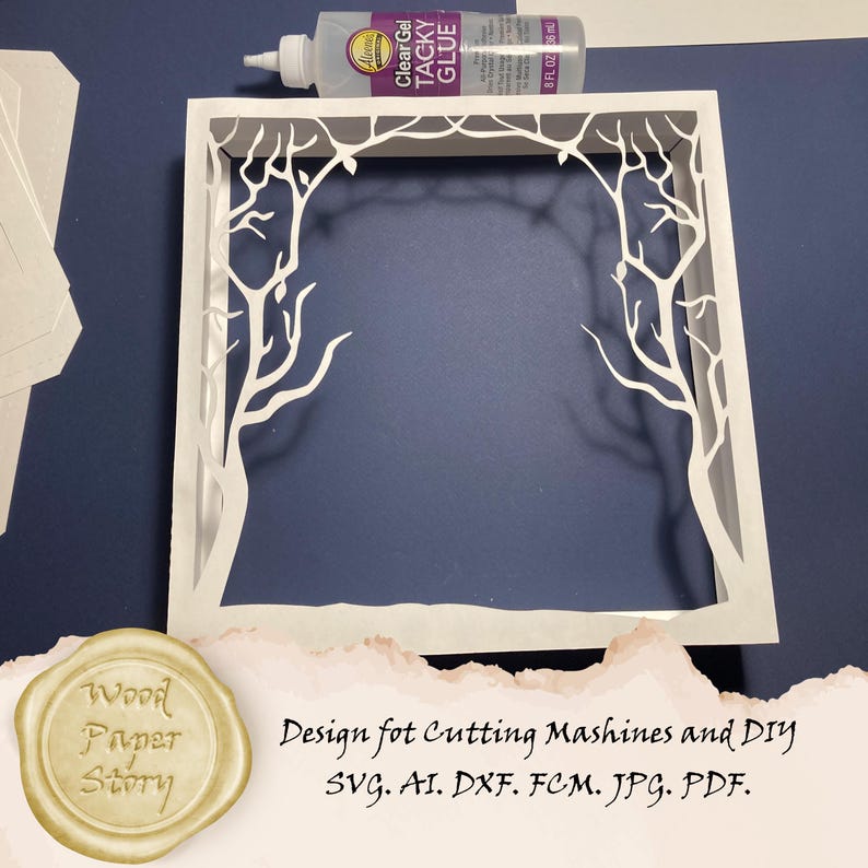 Wizard School Lightbox SVG, Magic Shadow Box 3D SVG, Wizard Lightbox ...