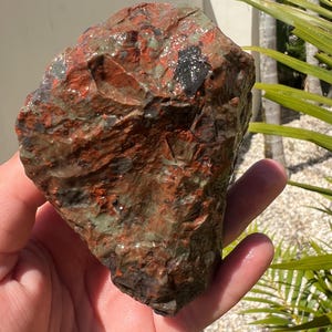 Australian Rough Rhyolite Chalcedony Breccia Chunk 380 Grams Rhyolite ...