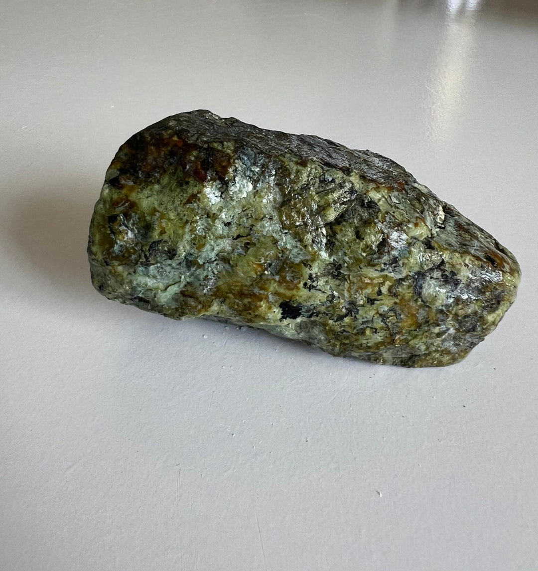 Australian Rough Serpentine Serpentinite Chunk 360 Grams Natural Raw ...