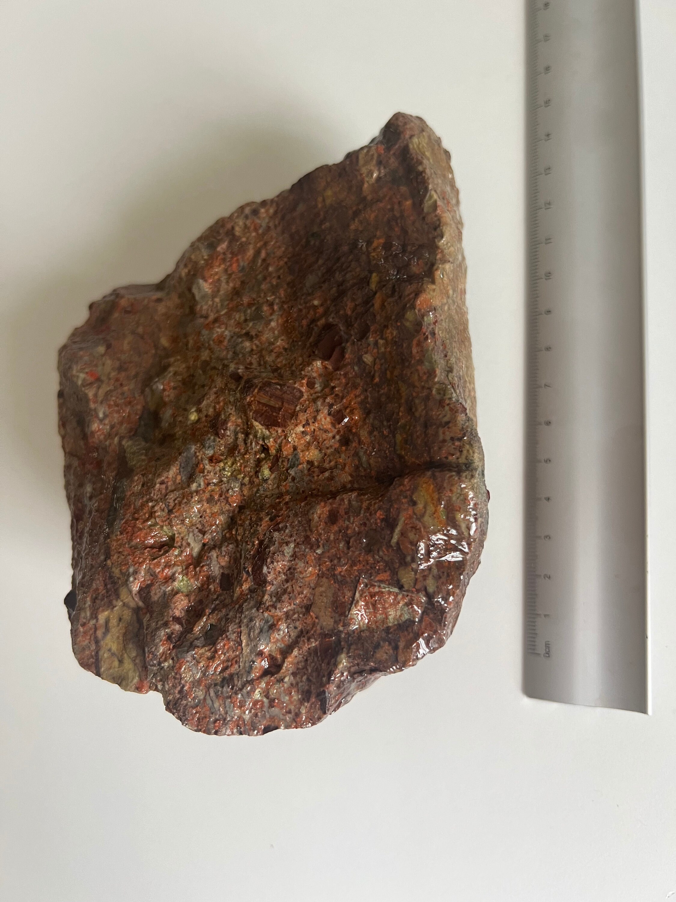 Australian Rough Breccia Rhyolite Chunk 1210 Grams With Dendrite ...